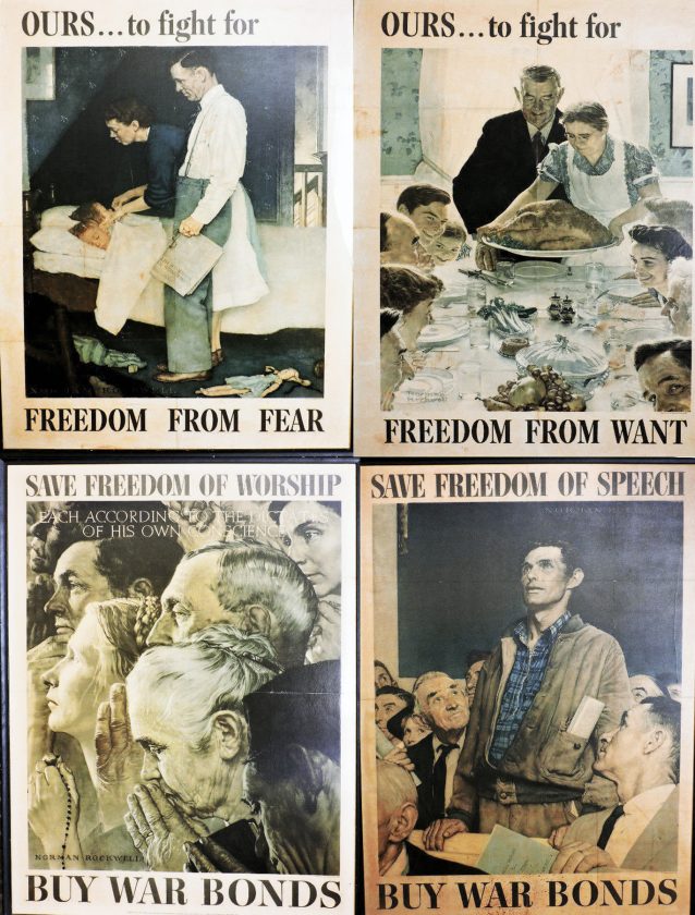 Iconic World War II posters donated to Iowa Veterans Home | News ...